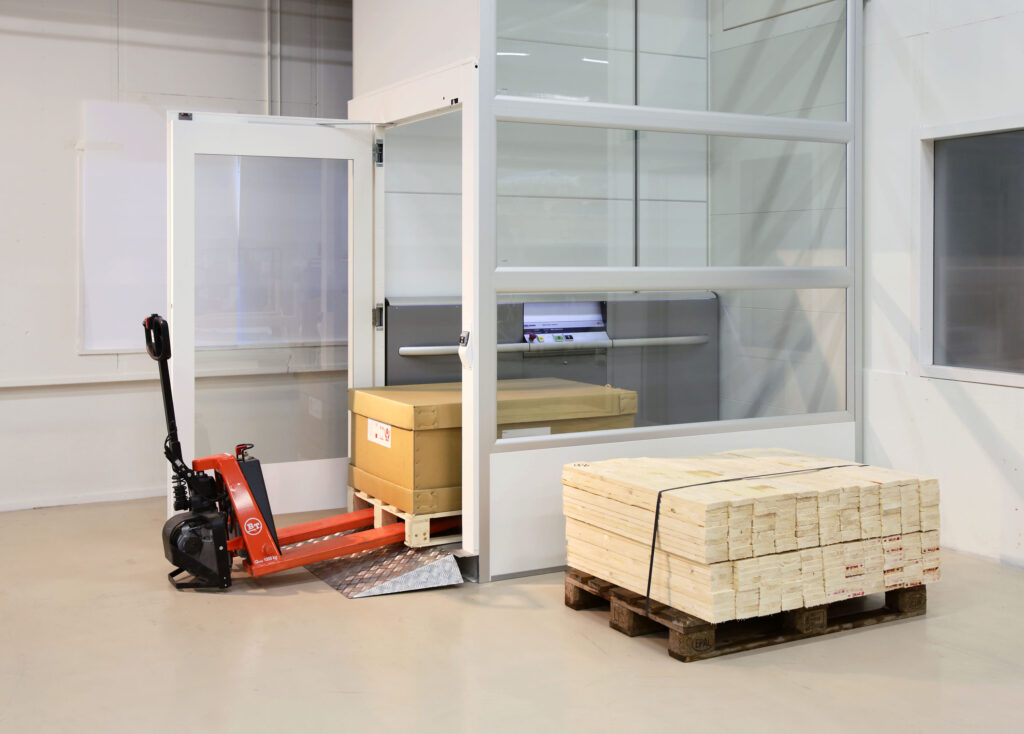 1000kg Platform Goods Lift iKONIC Lifts